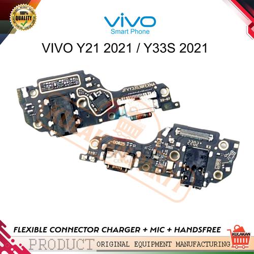 Jual PAPAN PCB CAS CONNECTOR CHARGER + MIC + HF VIVO Y21 2021 / Y33S ...