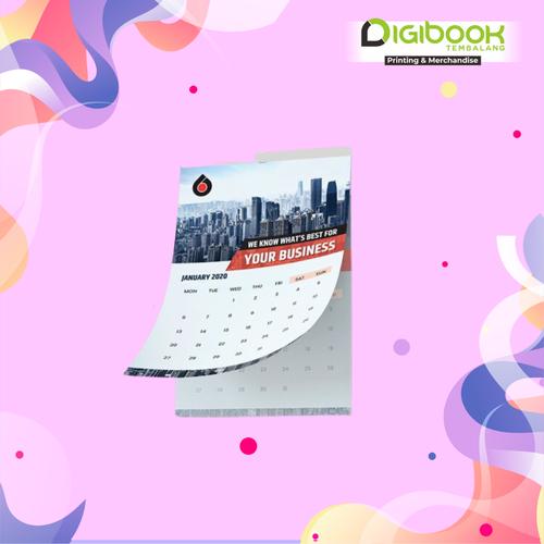 Jual Kalender Dinding Jilid Spiral Art Carton Model Potrait Isi 4 ...