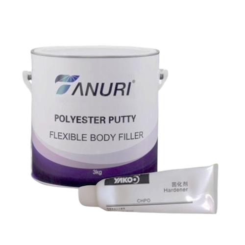 Jual Dempul Tanuri, Polyester Putty, Flexible Body Filler (Galon) 3 Kg ...