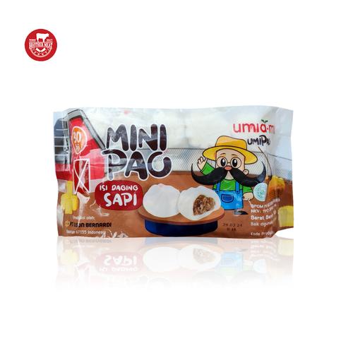Jual Umiami Mini Pao Daging Sapi 480gr, Bakpao Mini isi 30 Halal ...