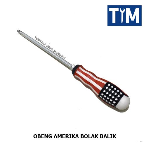 Jual Obeng Amerika Murah / Obeng USA Plus Minus / Obeng 2 Way Amerika ...