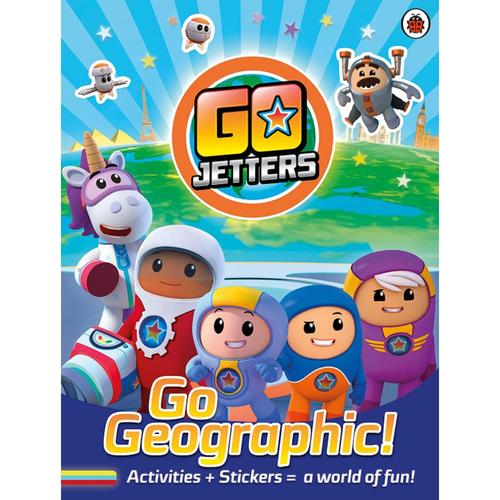 Jual Go Jetters Go Geographic Activities + Stickers World of Fun Book ...