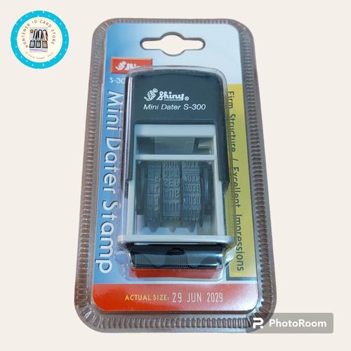 Jual Stempel Tanggal/Dater otomatis Shiny S300(Mini Dater Stamp)-Biru ... Jual Stempel Tanggal/Dater otomatis Shiny S300(Mini Dater Stamp)-Biru ...