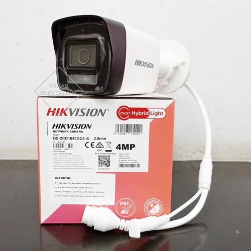 Jual Hikvision DS-2CD1043G2-LIU IP Camera 4MP Audio Outdoor - Kota Makassar - Pakar Elektronik ...