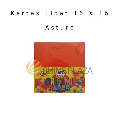 Jual Kertas Lipat 16x16 Asturo - Origami Paper Asturo 16 x 16 Isi 50 ...