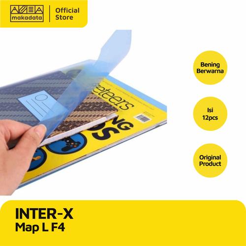 Jual MAP L INTERX | L FOLDER F4 MURAH (1PAK) - Hijau - Kota Surabaya ...