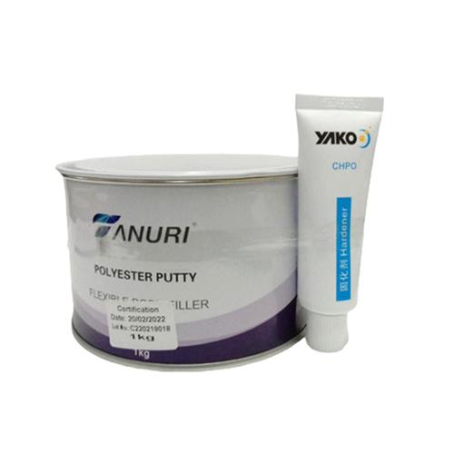 Jual Dempul Tanuri, Polyester Putty, Flexible Body Filler - 1 Kg ...