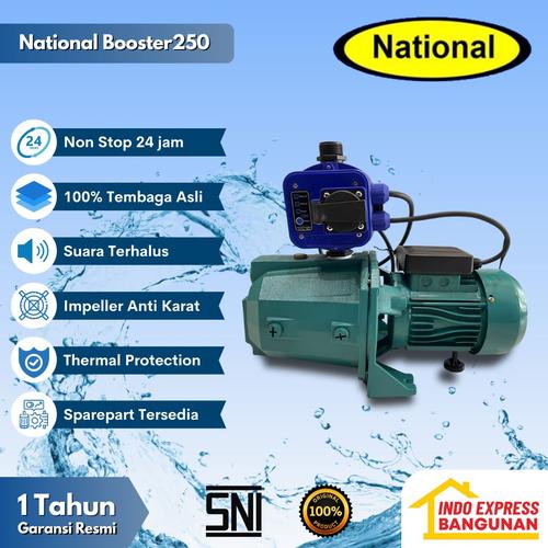 Jual POMPA NATIONAL BOOSTER 250 KHUSUS DORONG GARANSI RESMI 1 TAHUN ...