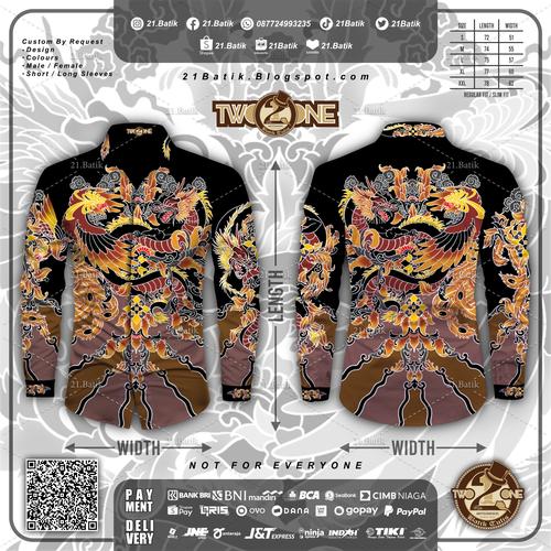 Jual BATIK TULIS MOTIF NAGA DAN BURUNG PHOENIX (SPECIAL EDITION ...