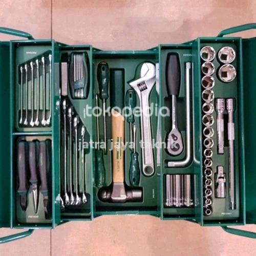 Jual Tool Kit Set 70 pcs Tool Box Centilever Mechanic SATA 95104A 70 ...