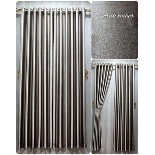 Jual Gorden Blackout Hordeng Minimalis Polos Gordyn Jendela Korden ...