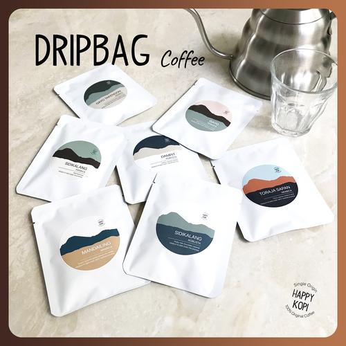 Jual DRIPBAG Coffee Happy Kopi | Dripbox isi 6 sachet kopi drip filter ...