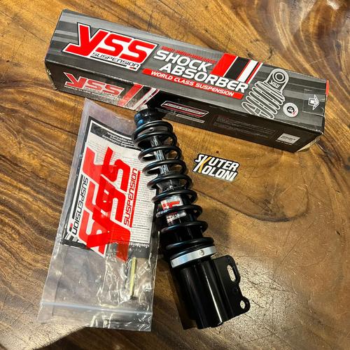 Jual YSS Front Shock Low Ceper Black Suspension Vespa LX S Sprint ...