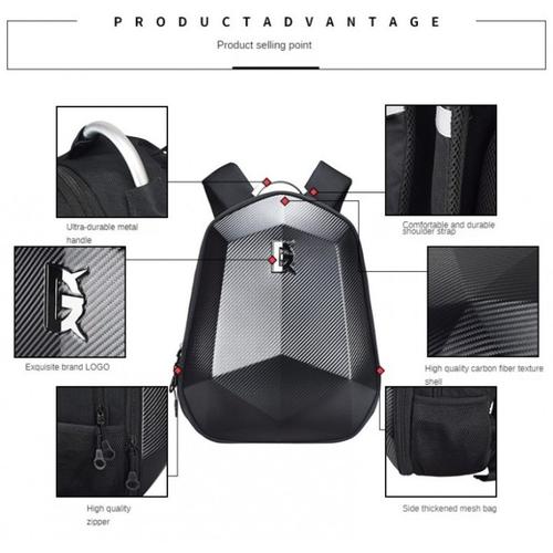 Jual Tas Ransel Hardcase Backpack Riding Backpack Tas Motor Hard Shell ...