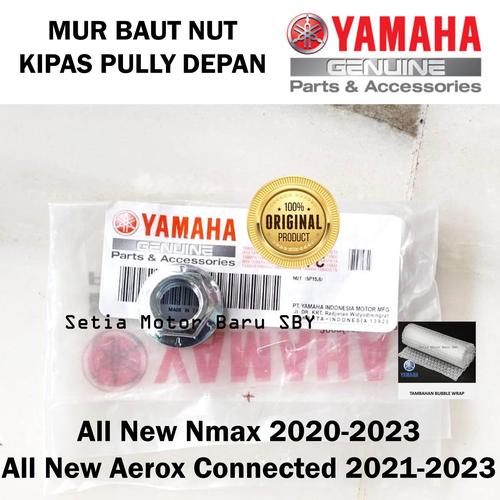 Promo Nut Mur Baut Kipas Pully Puli Depan All New Nmax N Max Aerox Asli ...