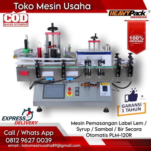 Jual Mesin Label Sticker Botol Otomatis PLM-120R HEAVYPACK / Mesin ...