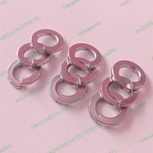 Jual RING VER STAINLESS M5 / RING PER SS304 / SPRING WASHER SS304 M5 ...