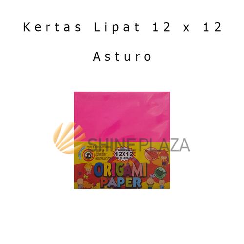 Jual Kertas Lipat 12x12 Asturo - Origami Paper Asturo 12 x 12 Isi 50 ...