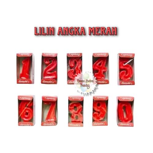 Jual Lilin Angka Ulang Tahun / Lilin Ulang Tahun Angka Taruna / Gloria ...