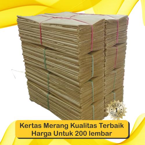 Jual Kertas Merang / Kertas Serap Minyak Gorengan 200 lembar - Kota ...
