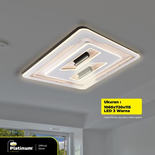 Jual Lampu Plafon Hias Minimalis LED Persegi Panjang Putih - Jakarta ...