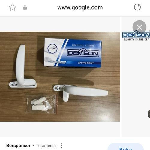 Jual rambuncis jendela dekkson ch 400 putih - Kota Makassar ...
