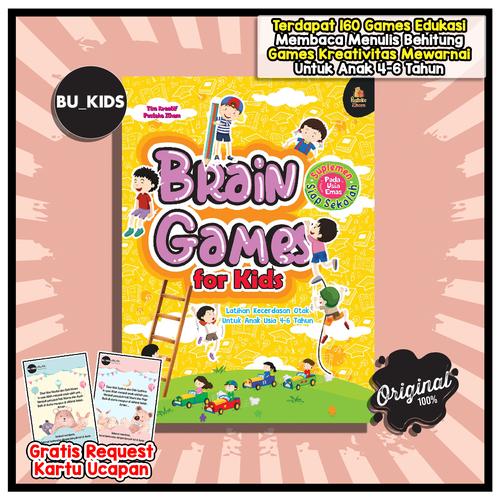 Jual BUKU AKTIVITAS ANAK TK PAUD - BRAIN GAMES FOR KIDS - playbook ...