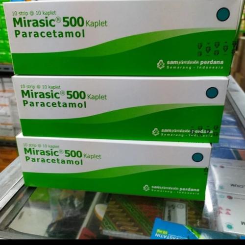 Jual Mirasic 500 Mg Box isi 100 kaplet - Jakarta Selatan ...