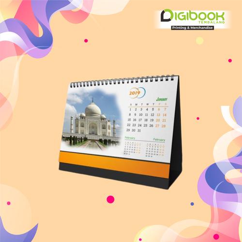 Jual Cetak Kalender duduk Penyangga Linen 6 Lembar 1 Muka - AC 260 ...