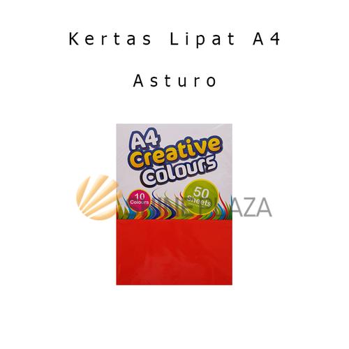 Jual Kertas Lipat A4 Asturo - Origami Paper Asturo A4 Isi 50 Lembar ...