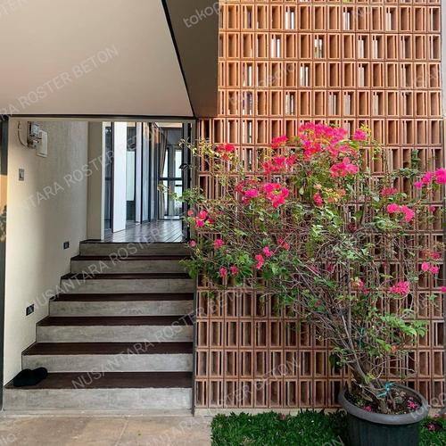 Jual roster terakota nako 10x20/lubang angin/minimalis/Ventilasi udara ...