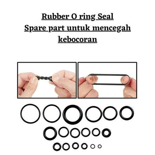 Jual Karet Oring Sil Rubber O Ring Seal Gasket Set Selang Mesin AC Mobil - Kab. Tangerang ...