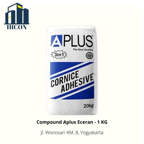 Jual Semen Compound Gypsum Aplus Cornice Adhesive Eceran - 1 KG - Kab ...