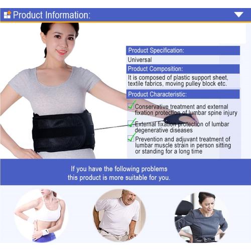 Jual Sabuk Ortopedi Penopang Tulang Belakang Koreksi Postur Sistem ...