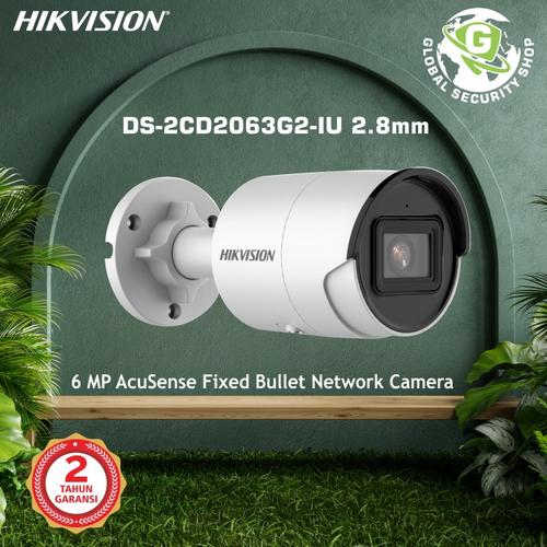 Jual IP Camera DS-2CD2063G2-IU 2.8mm 6MP Built in Mic - Kota Medan - Global Security Shop ...