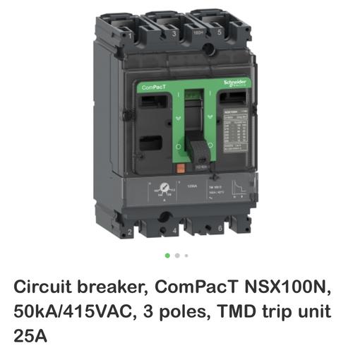 Jual C10N3TM025 NSX 25A 3P 50kA SCHNEIDER TYPE NEW ORIGINAL - Jakarta ...
