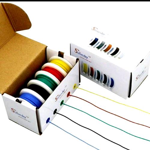 Jual kabel wire wraping awg 28 harga / 1 rol - Cokelat - Jakarta Barat ...