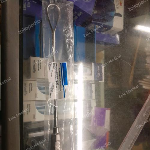 Jual uterine currete kuret, sendok kuret no.12, alat kuret - blunt ...