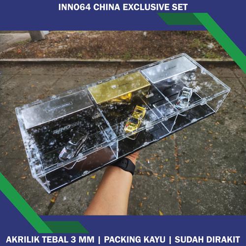 Promo TERRA Akrilik Diecast Display Box 1 64 Inno64 China Exclusive Set ...