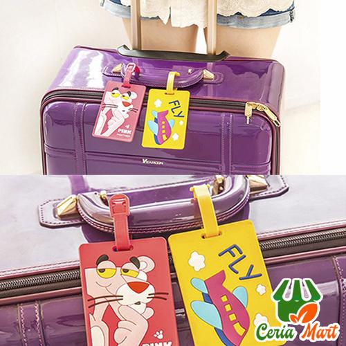 Jual Travel Luggage Tag Koper Silicone Gantungan Tas Bag Tag Lucu Imut ...