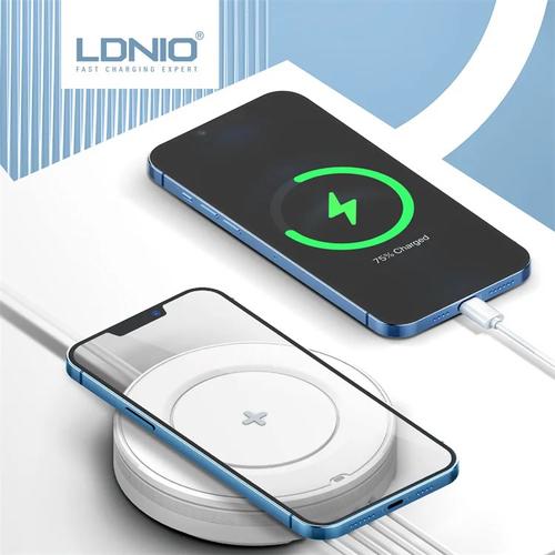Jual LDNIO AW003 White Desktop Wireless Charger 4 USB Port 18W QC3.0 PD ...