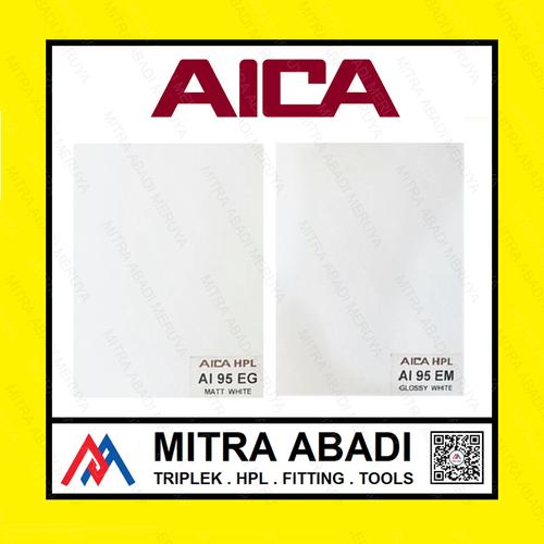 Jual AICA HPL AI 95 EG EM White Matt Glossy Putih Murah Doff Dop Kilap - EM - Glossy - Jakarta ...