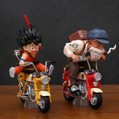 Jual Figure Dragon Ball - Son Goku & Master Roshi Bike Ver. - Master ...
