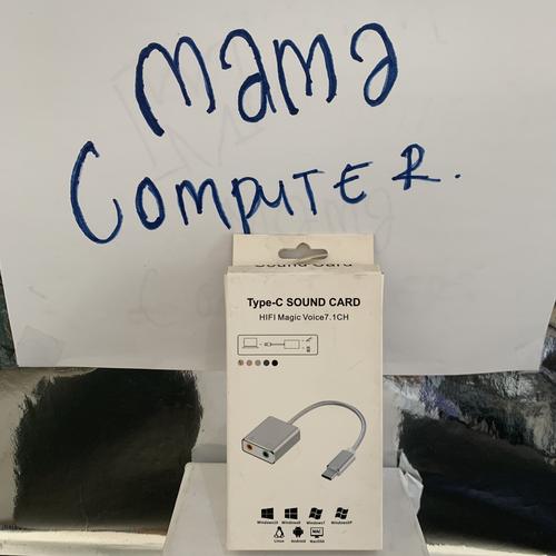 Jual External USB Type-C Sound Card 3.5mm AUX & Microphone - Kota ...