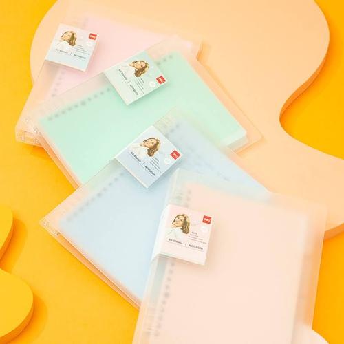 Jual DELI BINDER NOTE LOOSE LEAF NOTEBOOK A5 B5 BUKU FILE RING PLASTIK ...
