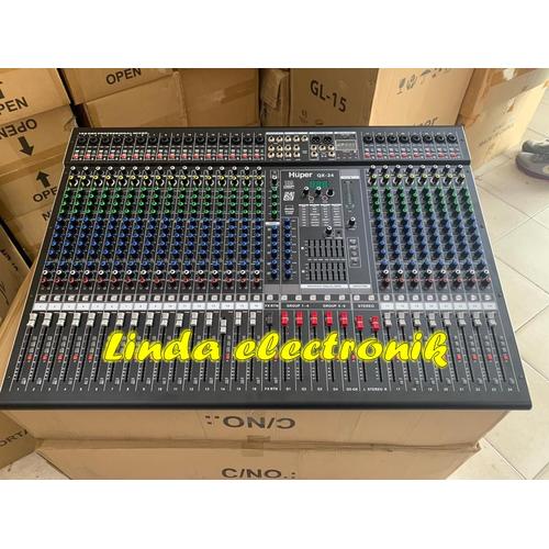 Jual mixer huper qx24 / qx 24 24 channel garansi resmi huper original - Jakarta Barat - Linda ...