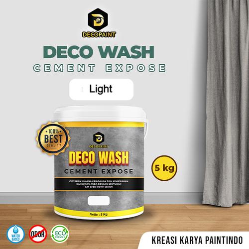 Promo Deco Wash Cement Expose Warna Light | Kemasan 5 Kg - Jakarta ...