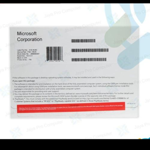 Jual Microsoft Windows 11 Home OEM Pack 32 / 64 Bit Original - Jakarta ...