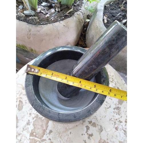 Jual Lumpang Alu Batu Asli Marmer Marble Stone Mortar Pestle Tumbukan ...