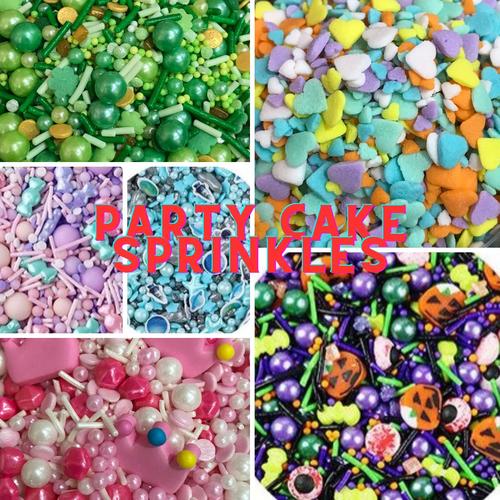 Jual PARTY MIX SPRINKLE 10 GR - DEKORASI KUE TRIMIT GULA CAKE SPRINKLE ...